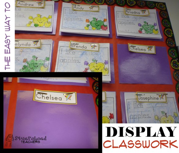 Displaying Student Work… The Easy Way! | Squarehead Teachers
