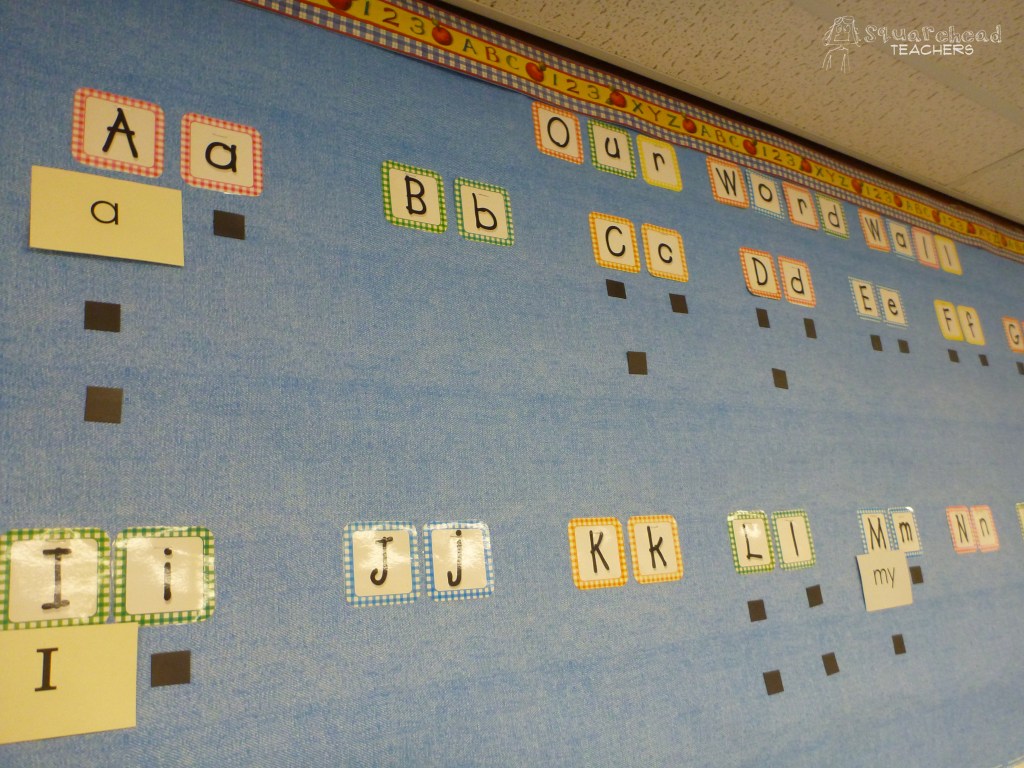 EASY word wall | Squarehead Teachers