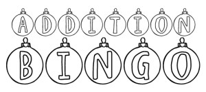 Holiday Addition Bingo (FREE!) | Squarehead Teachers