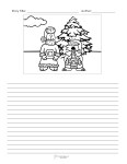 Christmas/Winter Story Starter Pages (free!) | Squarehead Teachers
