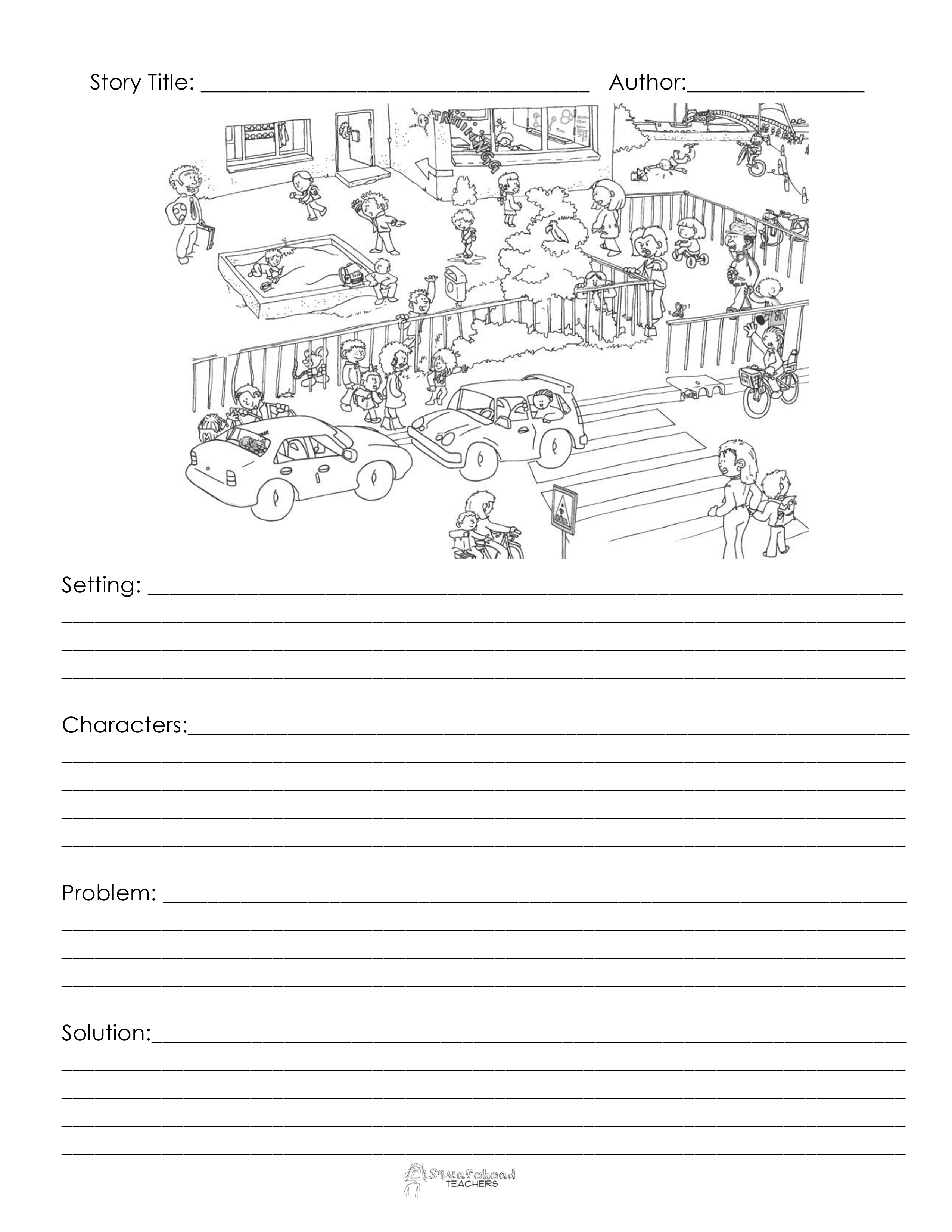 Everyday Writing Project: Story Starters (free!) | Squarehead Teachers