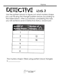 Number Pattern Detectives | Squarehead Teachers