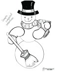 Snowman Adjectives Project | Squarehead Teachers