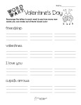 Word Warp- Valentine’s Day | Squarehead Teachers