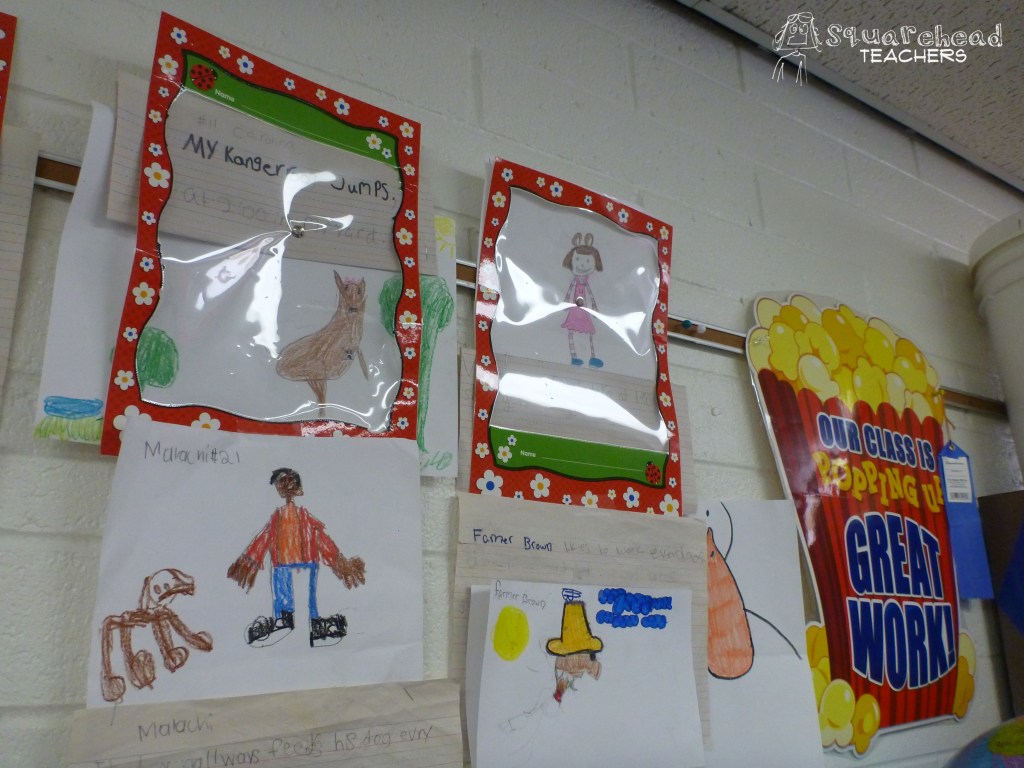 displaying student work | Squarehead Teachers