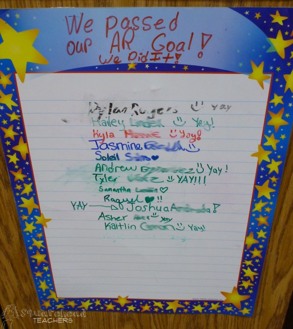 Tracking Student Goals | Squarehead Teachers