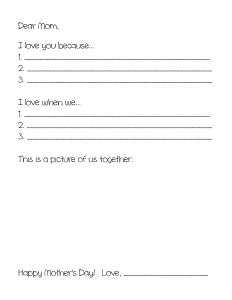 Mother’s Day Card (Updated) | Squarehead Teachers