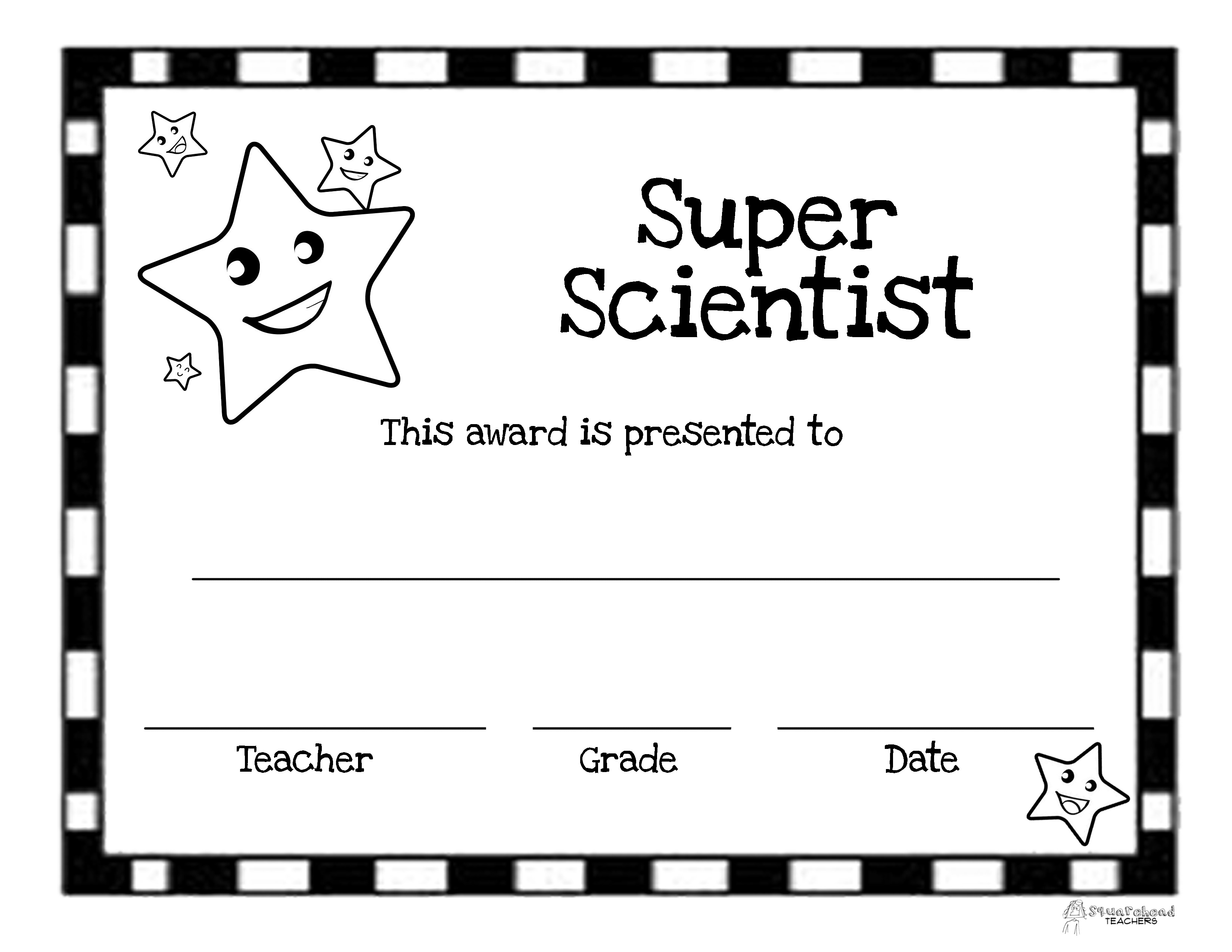 End of the Year Awards (44 Printable Certificates) | Squarehead Teachers