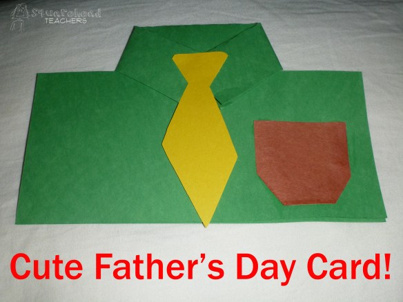 Father’s Day Card Tutorial | Squarehead Teachers