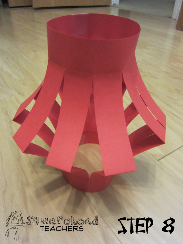 Chinese New Year Craft: Paper Lanterns Tutorial | Squarehead Teachers