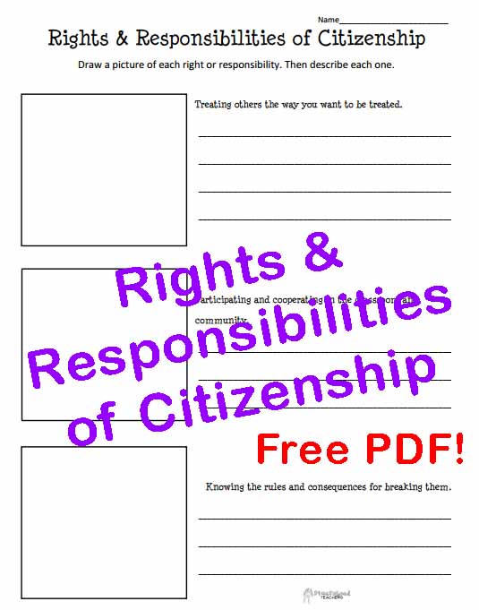 Rights & Responsibilities of Citizenship | Squarehead Teachers
