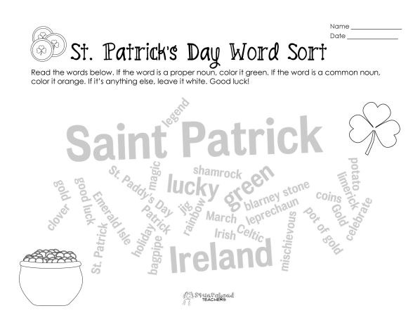 St. Patrick’s Day | Squarehead Teachers