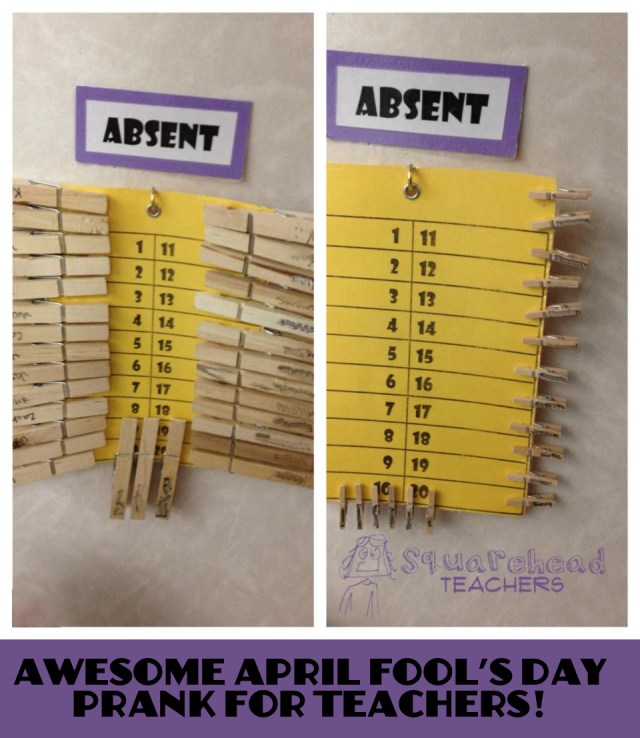 April Fools Day Pranks For School