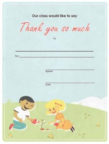 Thank You Certificates | Squarehead Teachers