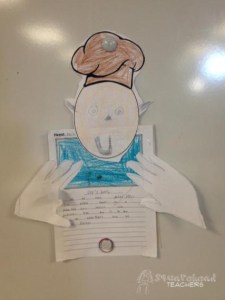 Chef Printable & Recipe Writing Project | Squarehead Teachers