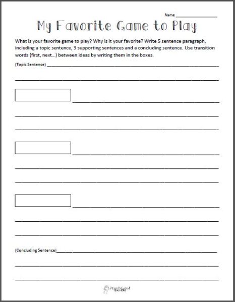 Writing Prompts | Squarehead Teachers