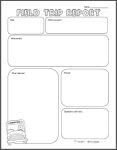Field Trip Report (Free Printable) | Squarehead Teachers