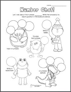 Number Chat (Number Study) | Squarehead Teachers